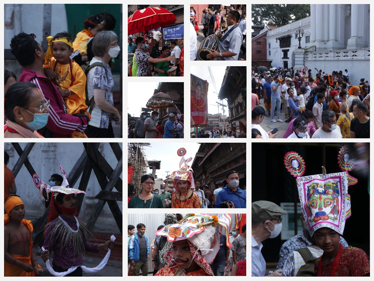 काठमाडौंमा गाईजात्रा(फोटो फिचर) « Globe Nepal