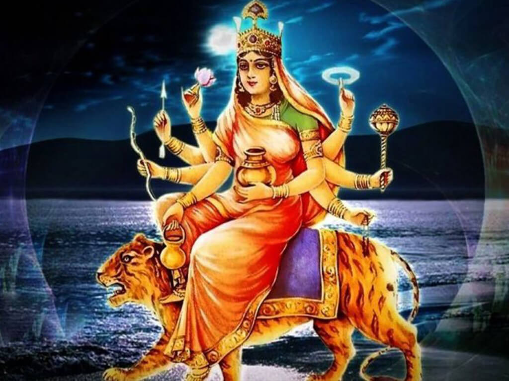 दुर्गा पक्षको चौथो दिन : विधिपूर्वक गरियो कुष्माण्डा देवीको पूजा आराधना ...